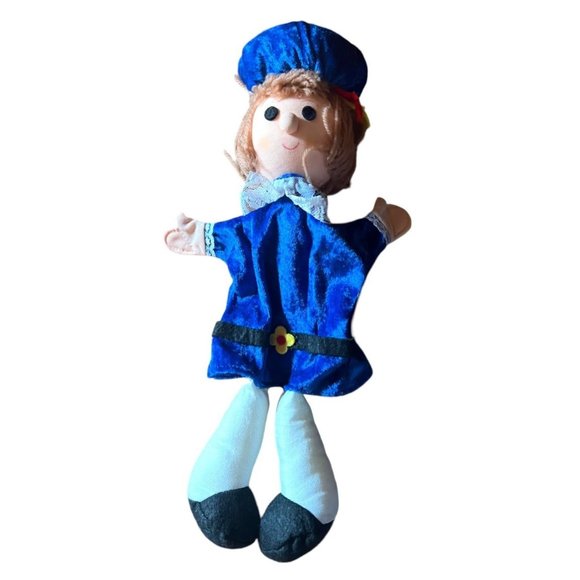 Unknown | Toys | Vintage Hand Puppet Blue Velvet Prince Made In Chez ...
